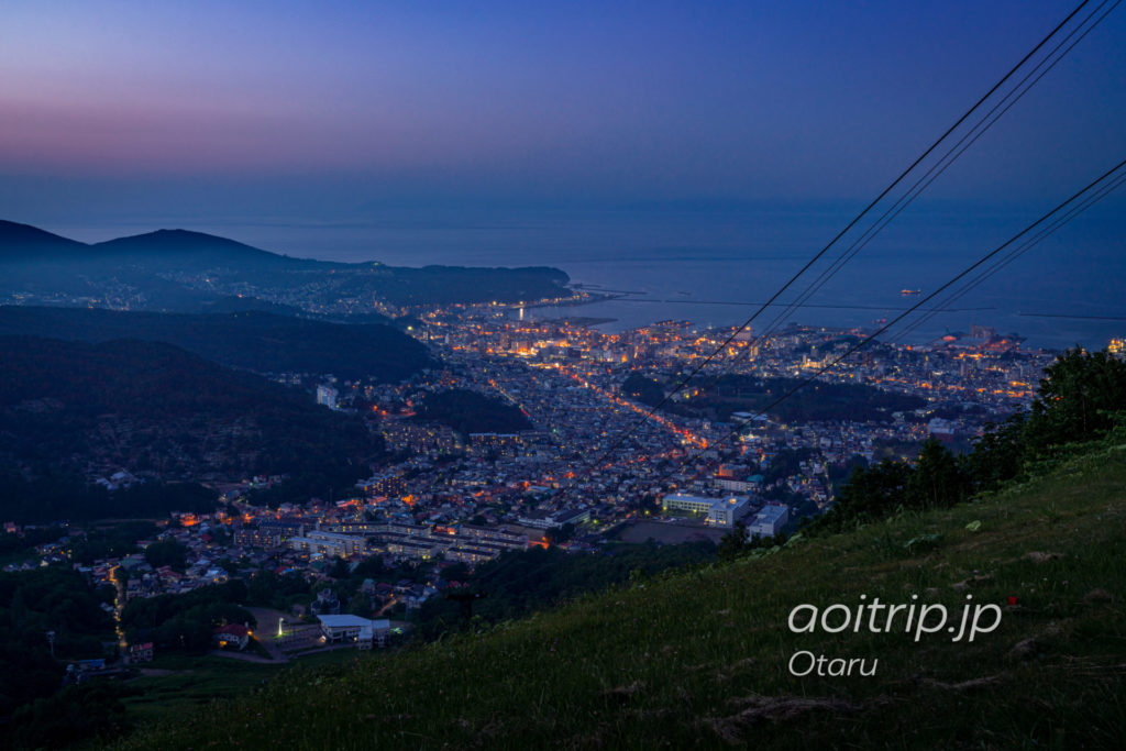 小樽を一望する天狗山展望台 Mount Tengu, Otaru | あおいとりっぷ