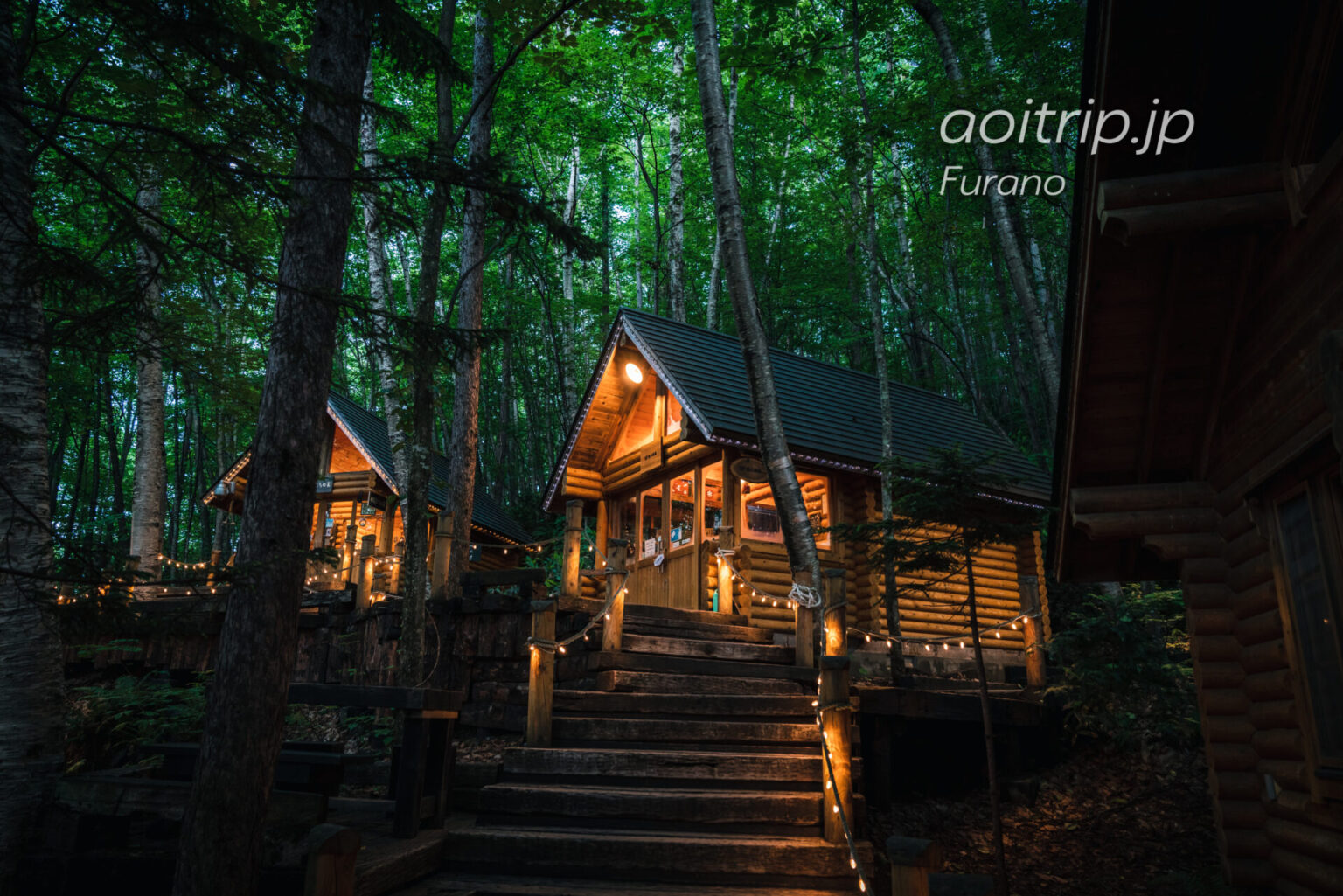 富良野のニングルテラス Ningle Terrace, Furano | あおいとりっぷ